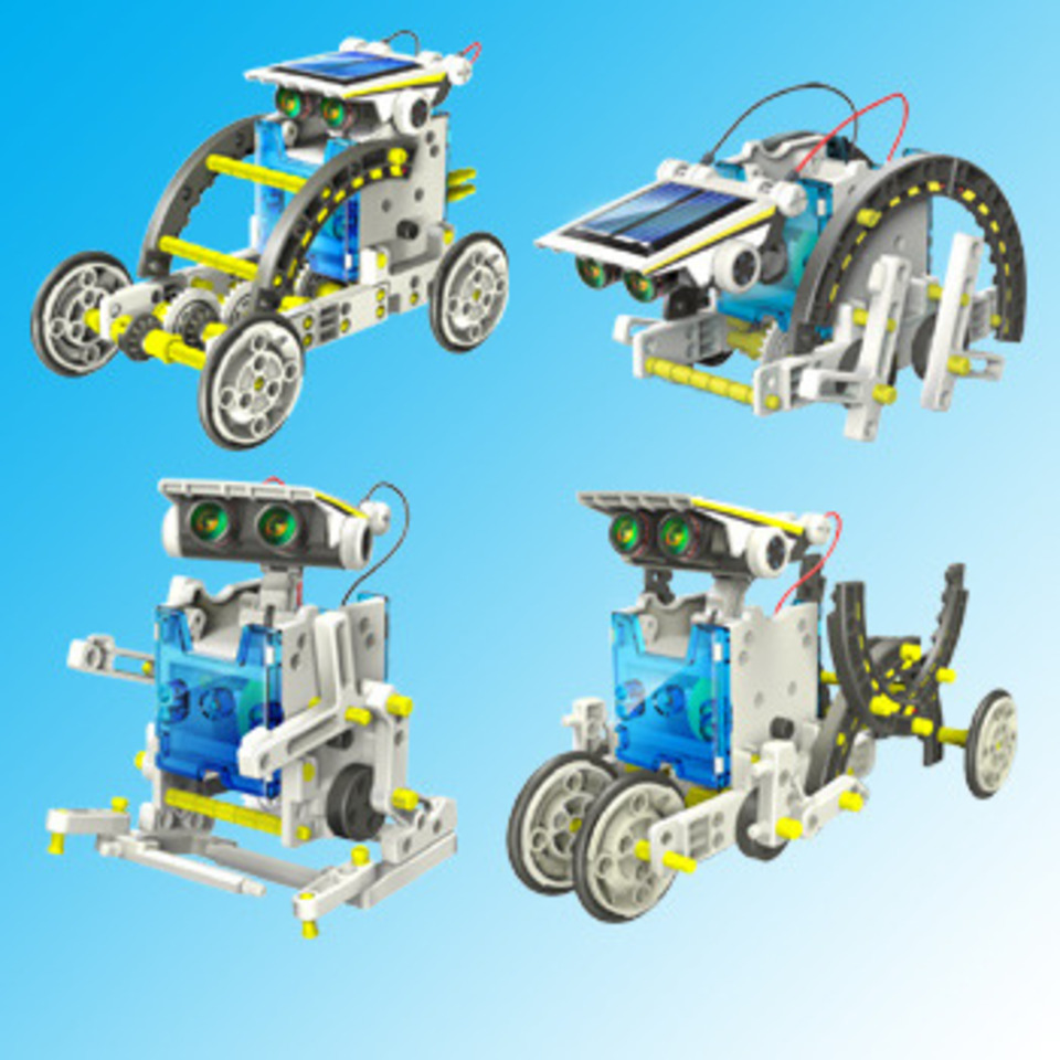 EDUCATIONAL SOLAR ROBOT [ JS-6161 ]| PRODUCTS | ELEKIT