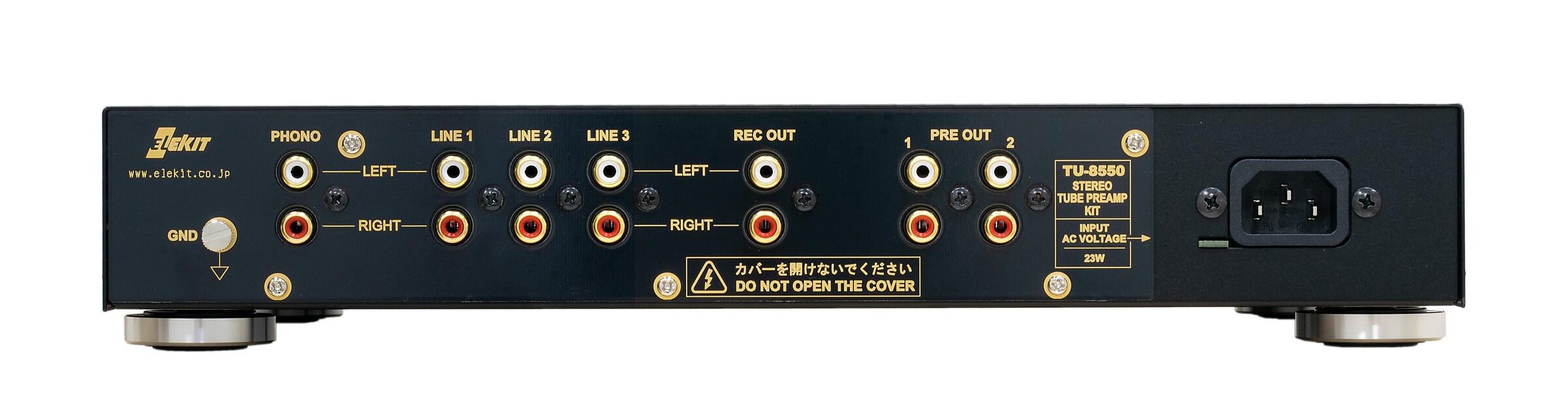 TUBE PREAMP KIT WITH PHONO AMP [ TU-8550 ]| PRODUCTS | ELEKIT